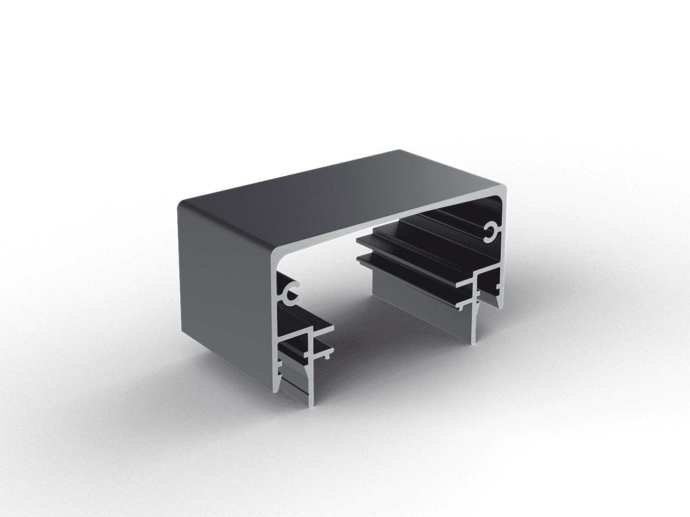 CRS90 Railing system made from aluminum profiles - System and components